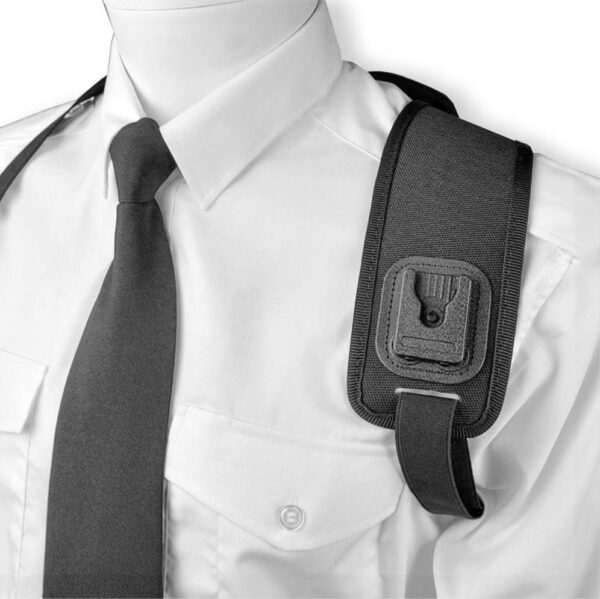 RD41 Light Weight Body Worn Shoulder Harness - Klickfast Dock